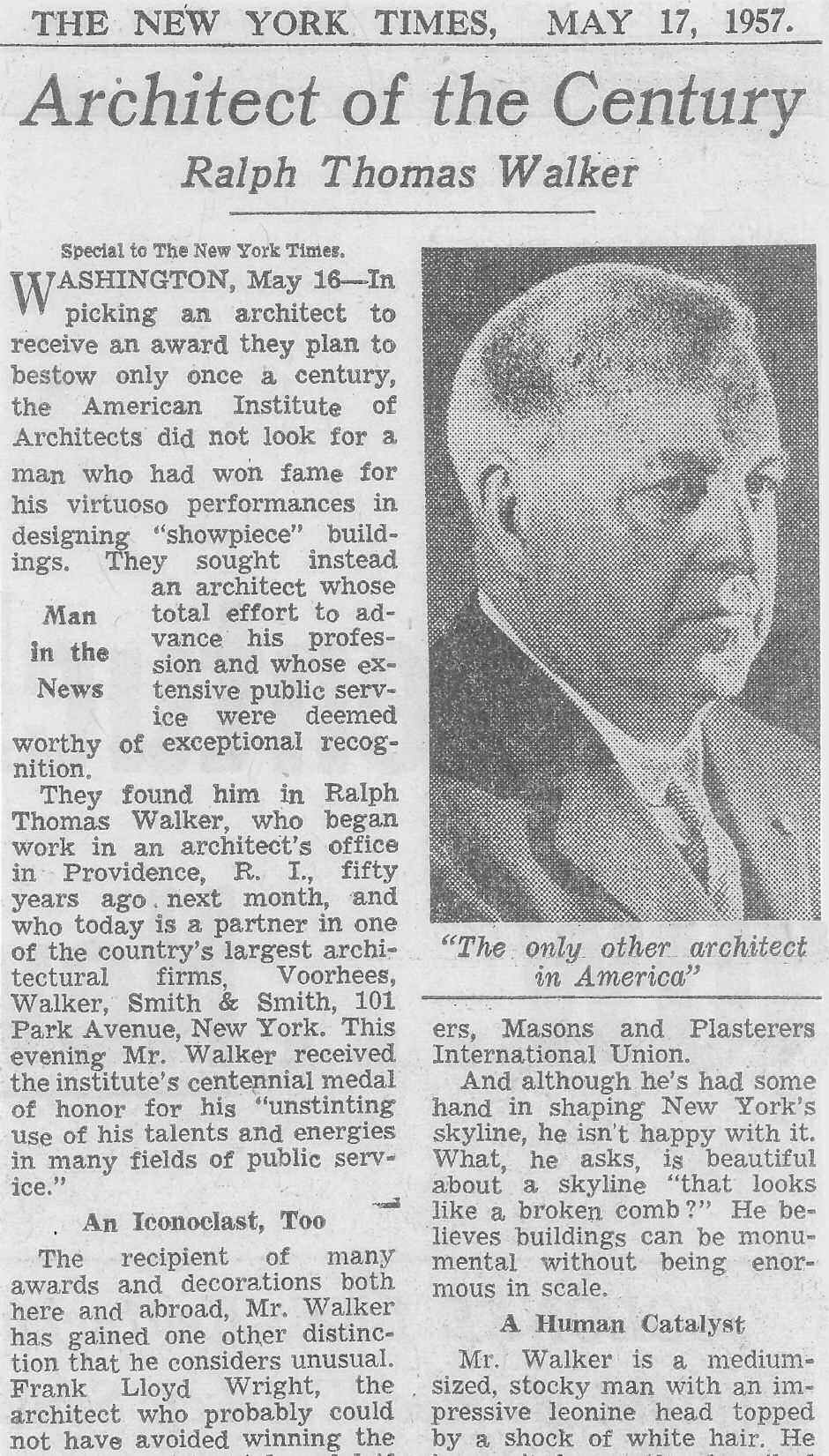 Podcast: Ralph Walker, el gigante olvidado de la arquitectura americana ...